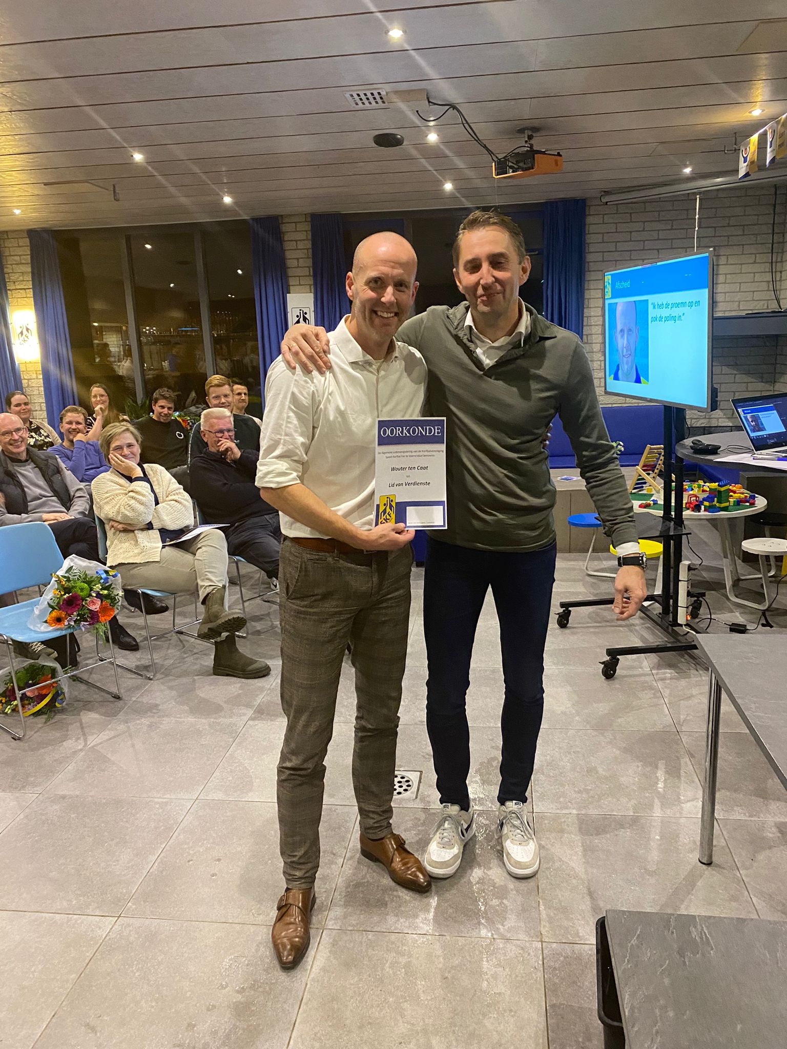 Nieuw Erelid en 3 nieuwe Leden van Verdienste | Korfbalvereniging SKF